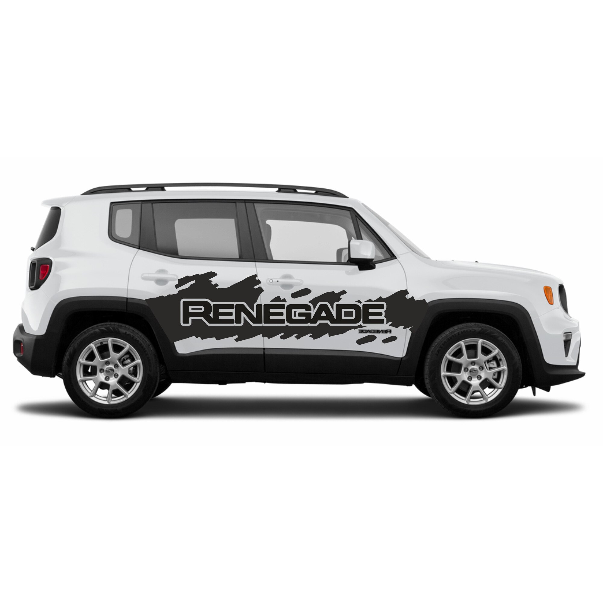 Set autocolante, CarStickers.pl, Pentru JEEP RENEGADE - eMAG.ro