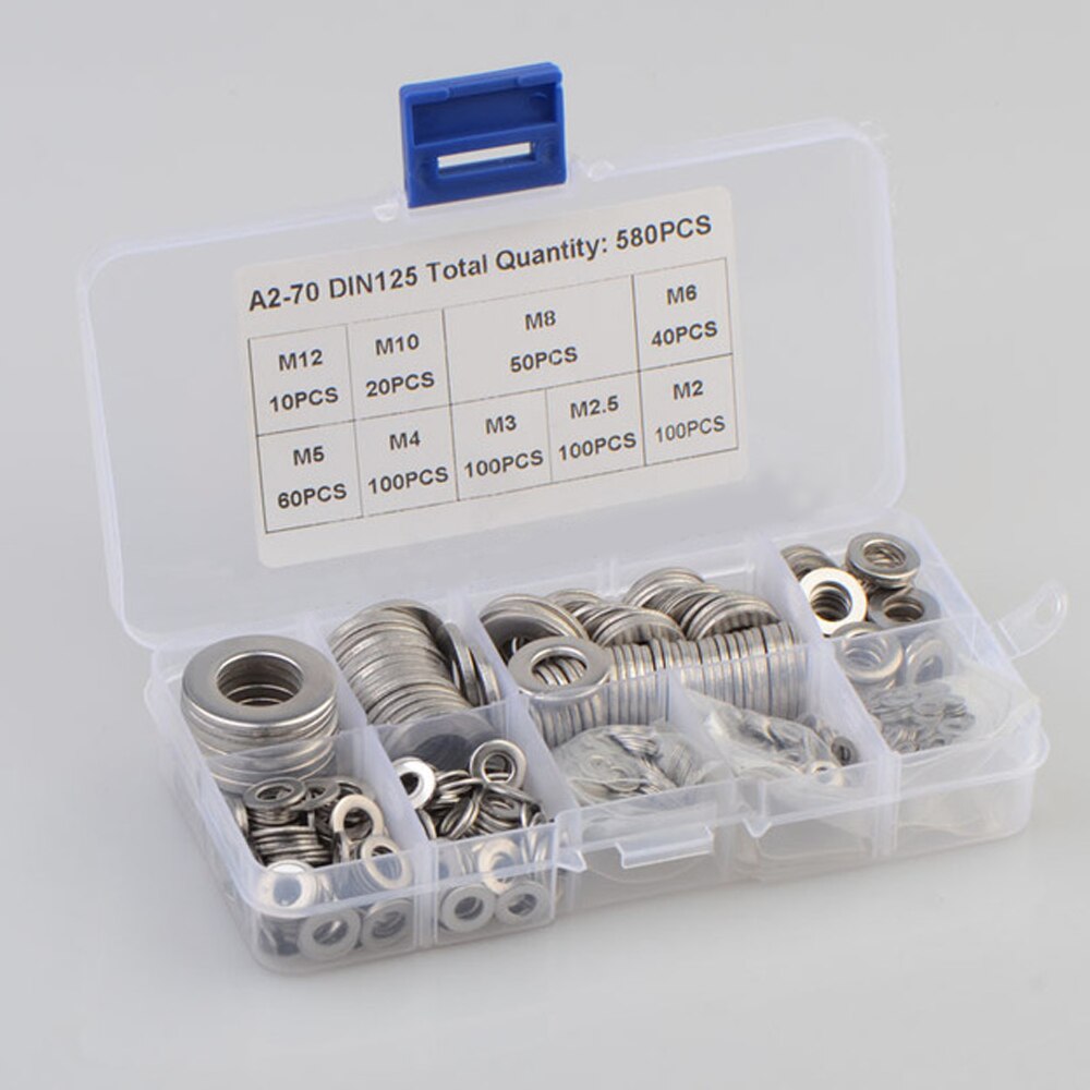 Set 306 Saibe, Inox, M2-M12, Argintiu - eMAG.ro