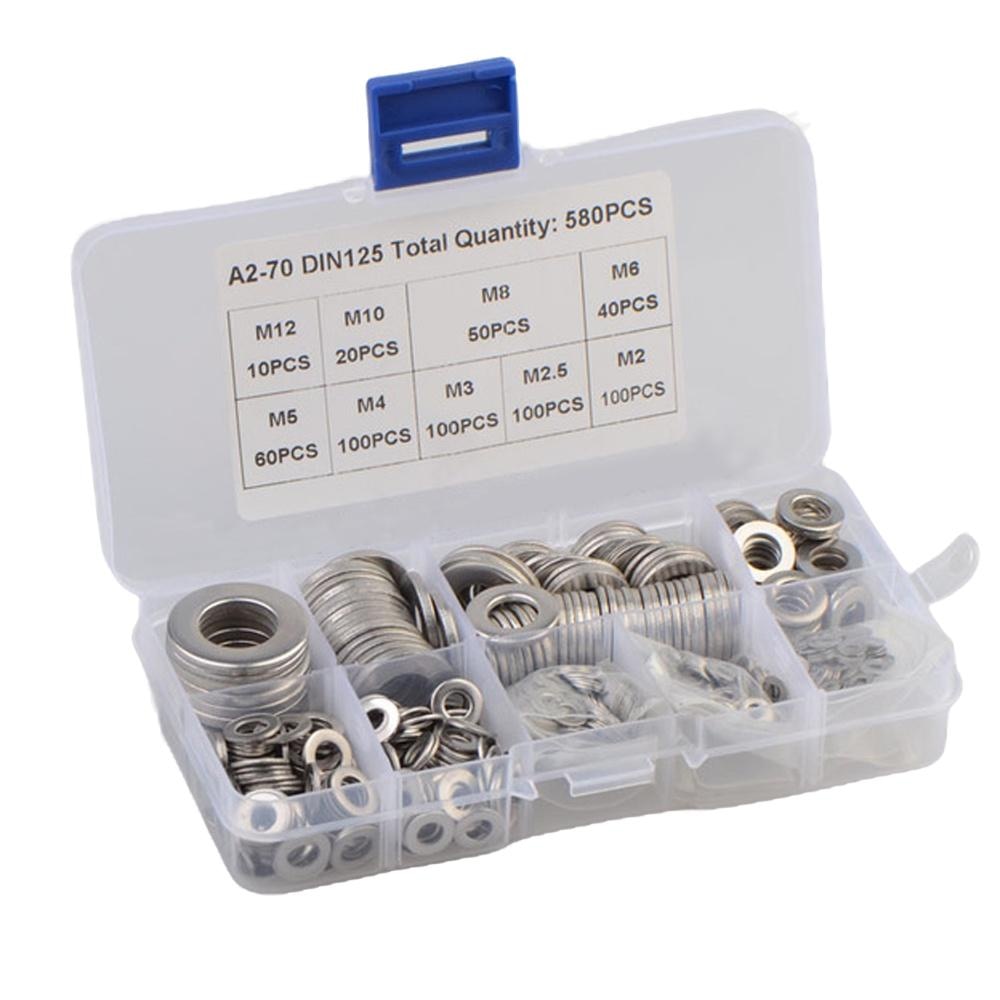 Set 306 Saibe, Inox, M2-M12, Argintiu - eMAG.ro