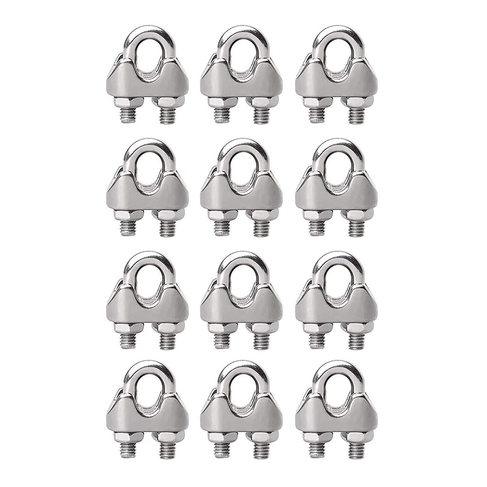 Set 12 legaturi cablu, Inox, 2.1 x 2 cm, Argintiu - eMAG.ro