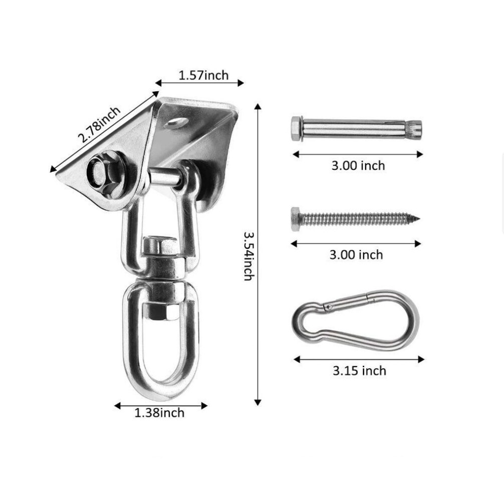 Carlig de tavan, Inox, Argintiu - eMAG.ro