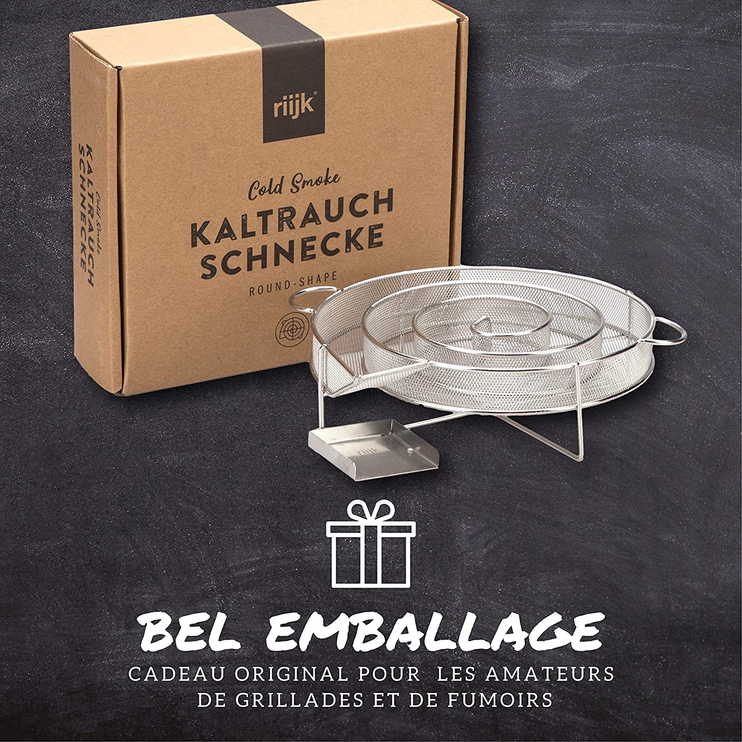 Generator de fum la rece in forma de spirala, Metal/Rasina ...