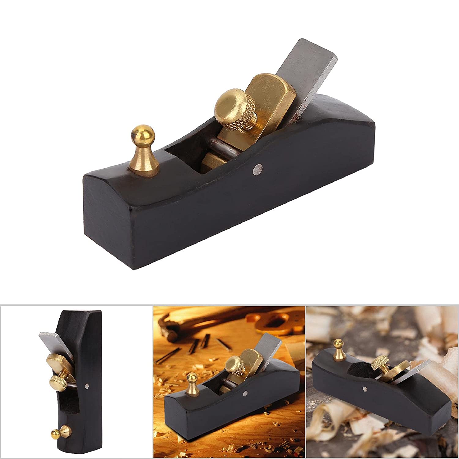 Rindea manuala pentru prelucrarea lemnului, Otel inoxidabil, 80 mm ...