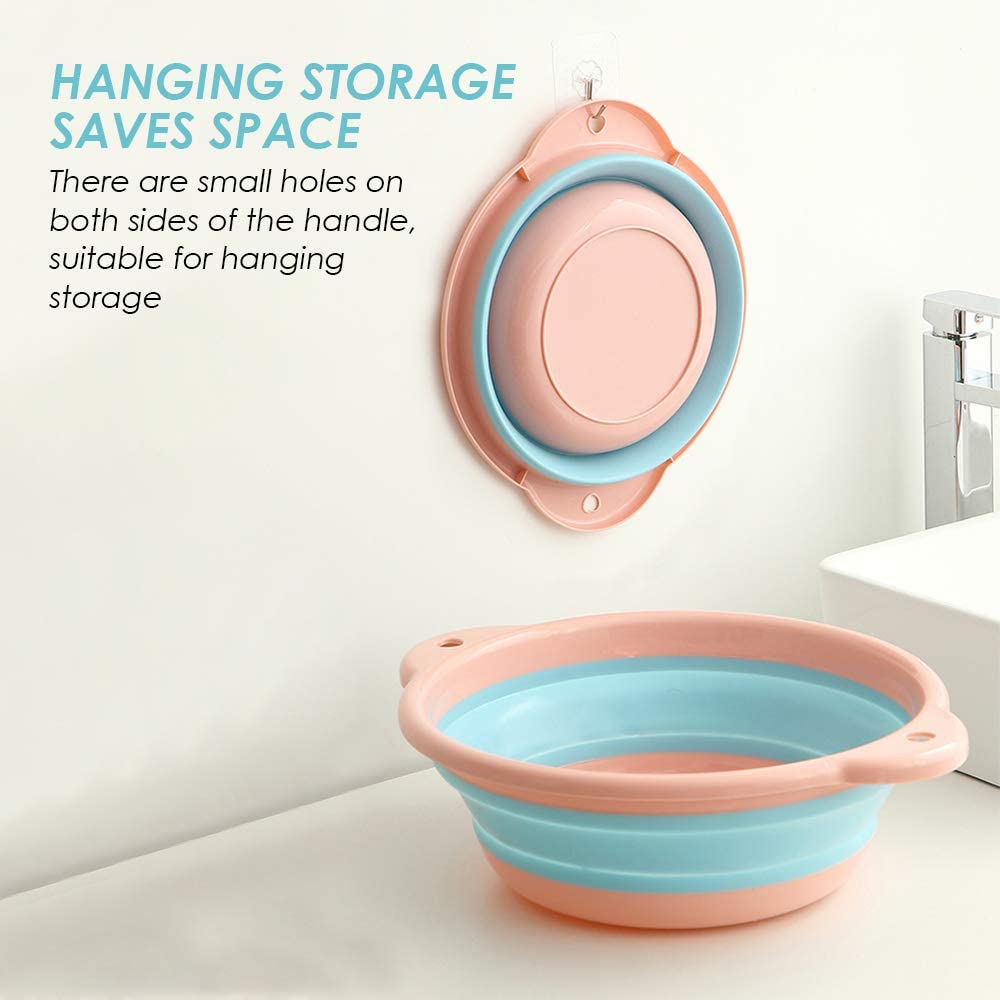 Lavoar multifunctional, plastic, pliabil, portabil, de perete/calatorii ...