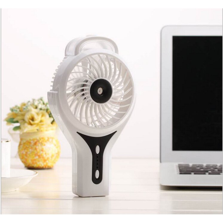 Mini ventilator portabil, USB, Alb - eMAG.ro
