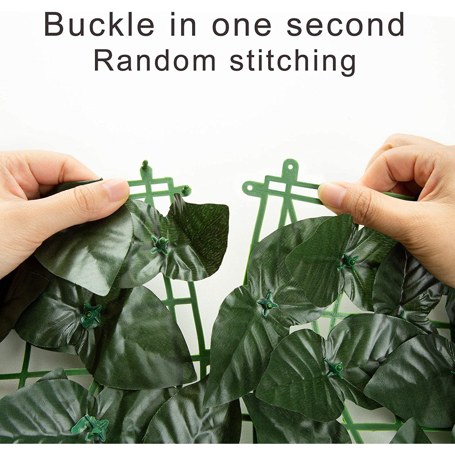 Plasa imitatie gard viu, Plastic, 0.5x3m, Verde - eMAG.ro