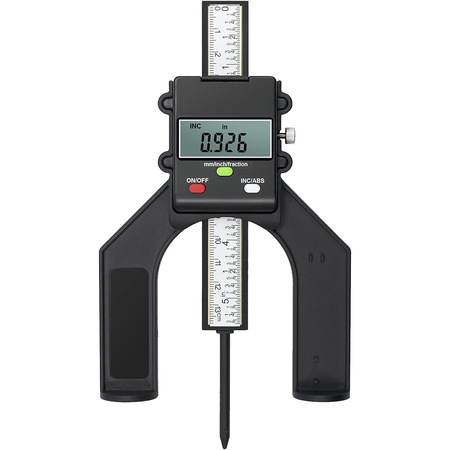Aparat digital de masurare adancime, ABS, Negru - eMAG.ro