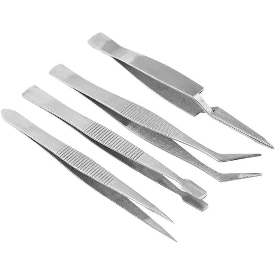 Set de 4 pensete profesionale din otel inoxidabil pentru artizanat ...