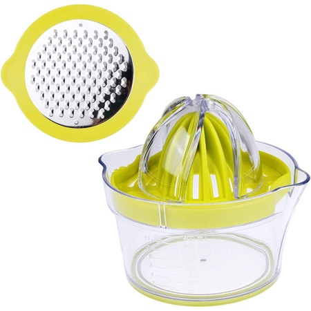 Storcator manual, Plastic, 14x12x10 cm, Transparent/Verde - eMAG.ro