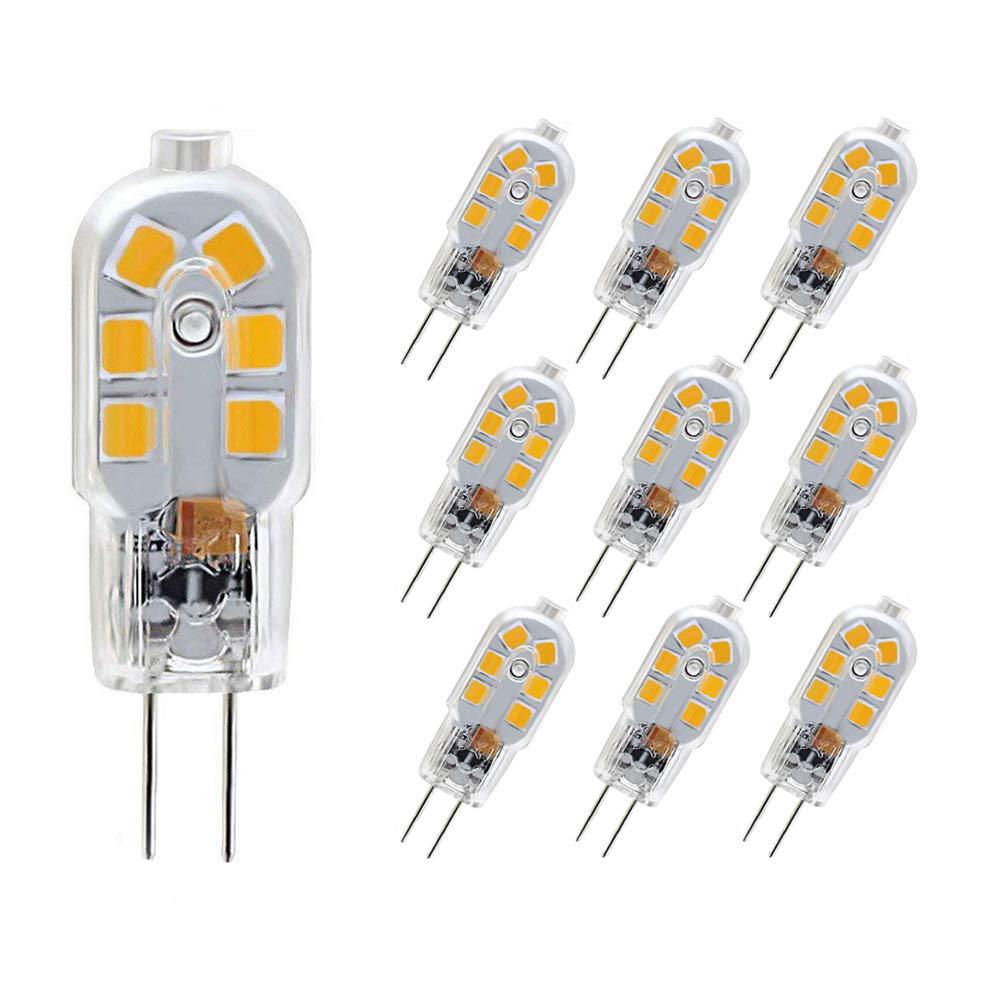 Set 10 becuri LED, G4, 1,5 W, 150 LM AC/DC, 12 V - eMAG.ro