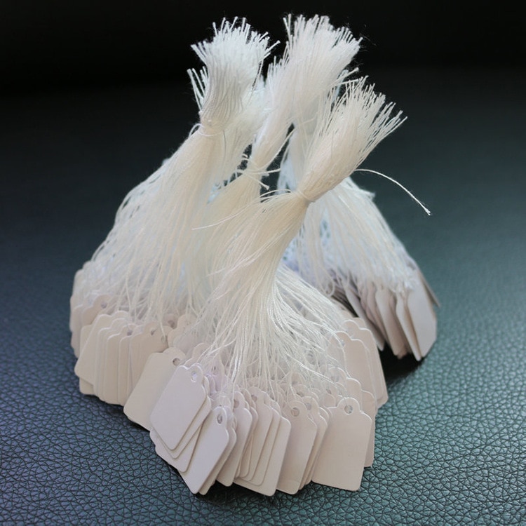 Set 500 etichete de pret, 23x13 mm, Alb - eMAG.ro