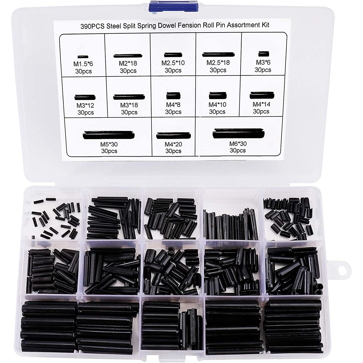 Set stifturi, Otel, 370 g, Negru - eMAG.ro