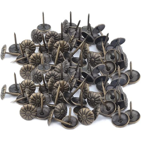 Set cuie decorative, Bronz, 11 x 16 mm, 500 bucati - eMAG.ro