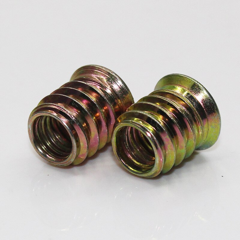 Set 20 piulite, Otel/Carbon/Zinc, 15 mm, Auriu - eMAG.ro