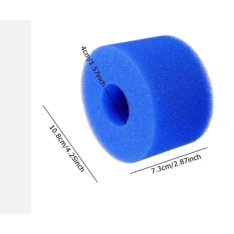 Set 2 bureti cu filtru, 108x40x73 mm, Albastru - eMAG.ro