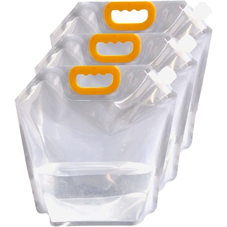 Set recipente pentru apa, 10 l, Transparent, 3 bucati - eMAG.ro