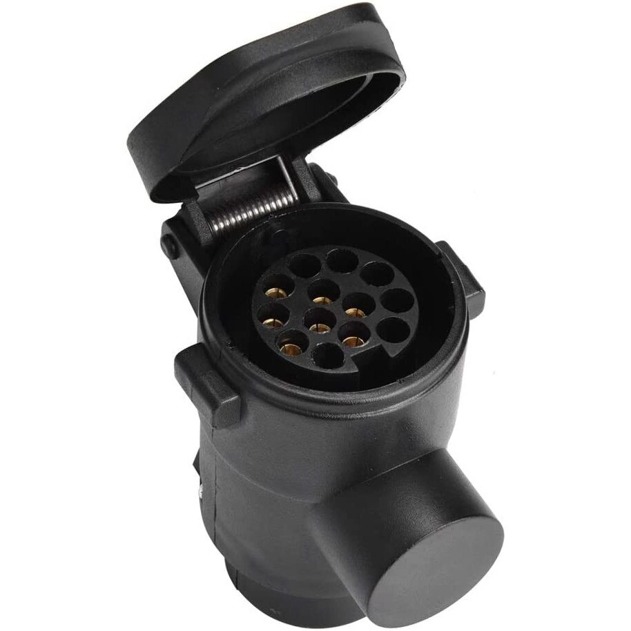 Convertor priza auto, Universal, 13 pini, 12V, Negru - eMAG.ro