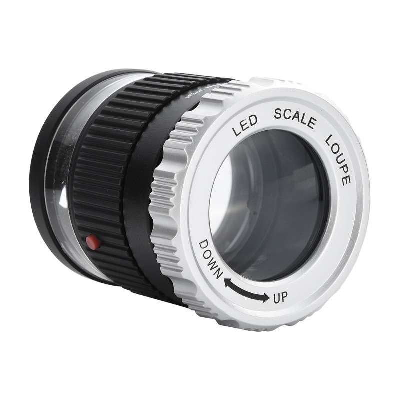 Lupa 40X Lupa iluminata Led ,negru, 51*50*50mm - eMAG.ro