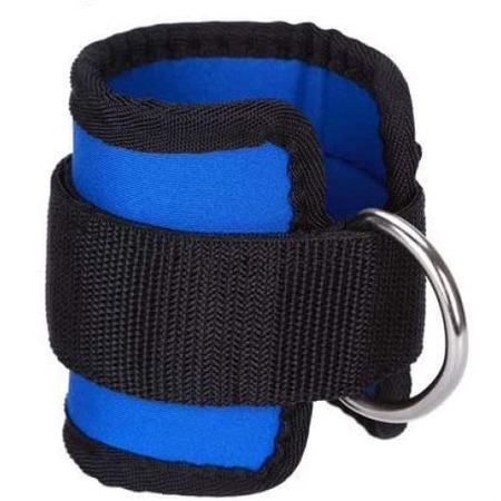 Set 2 chingi glezna pentru culturism, 20x9 cm, Albastru/Negru - eMAG.ro