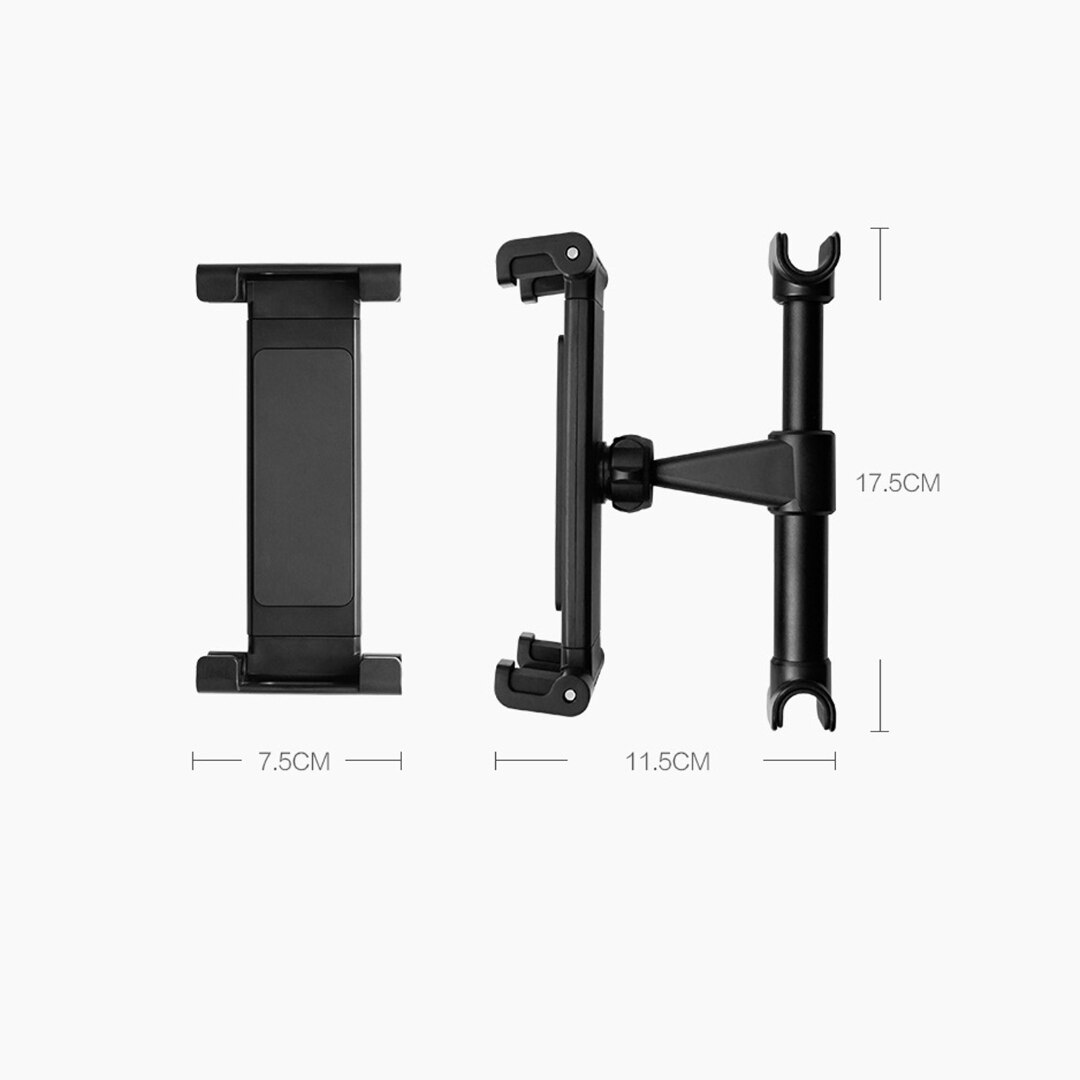 Suport pentru tableta auto, Extensibil, Universal, Negru - eMAG.ro