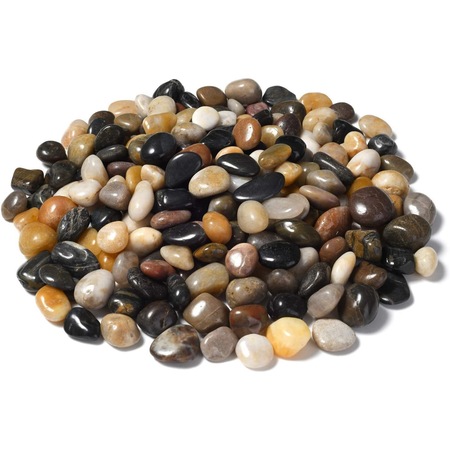 Set pietris decorativ pentru acvarii, Roci naturale, 0,5 kg, Multicolor ...