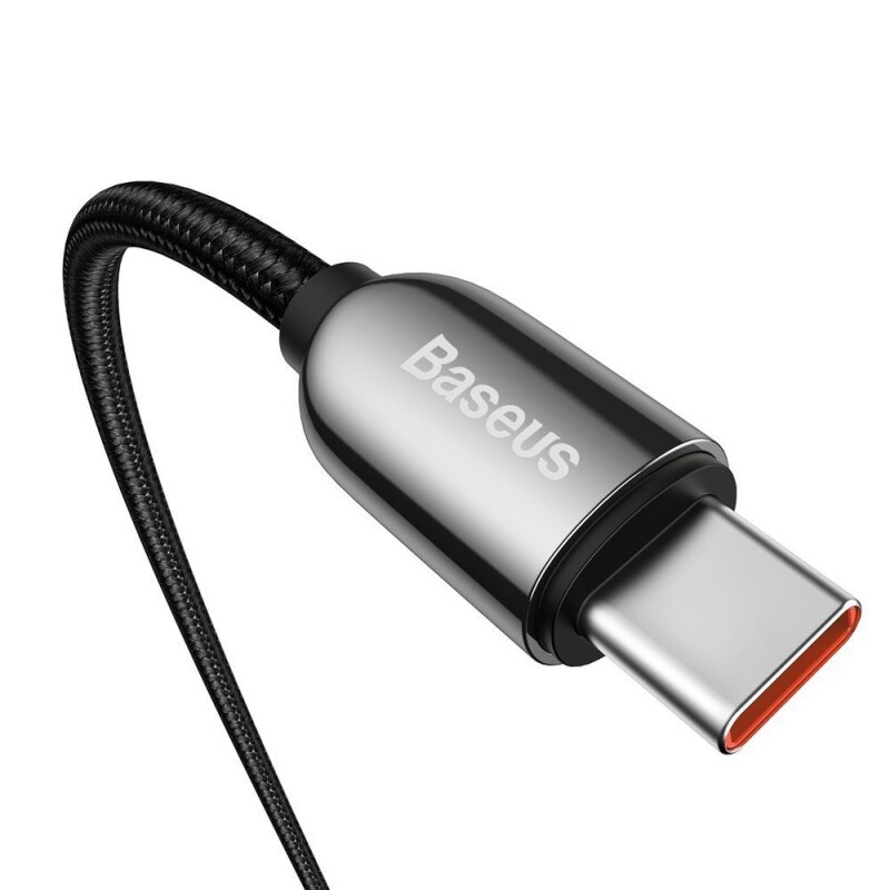 Кабел за данни и зареждане Baseus Display Catsk B01 Usb Type C към Usb Type C 1 м 100w