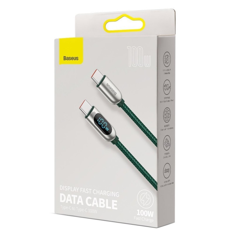 Кабел за данни и зареждане Baseus Display Catsk B01 Usb Type C към