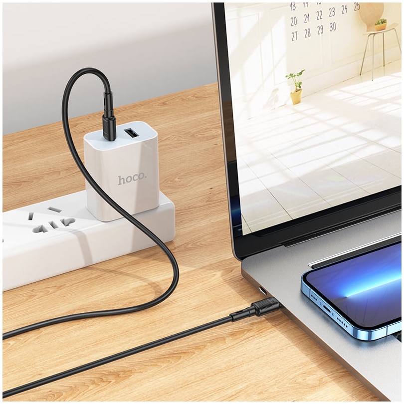 Кабел за данни и зареждане Hoco X83 Victory Usb Type C към Usb Type C