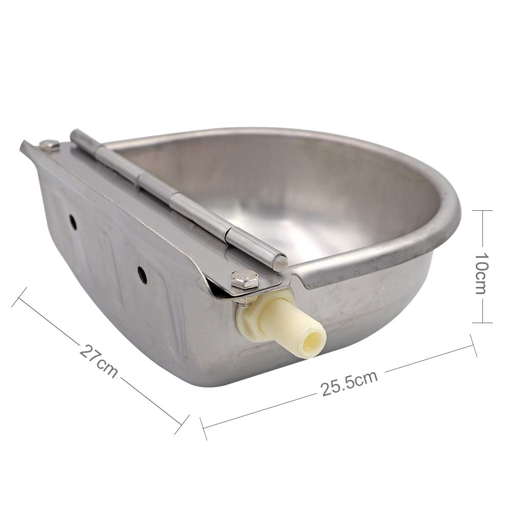 Adapator automat animale, Inox, 27 x 25.5 x 10 cm, Argintiu - eMAG.ro