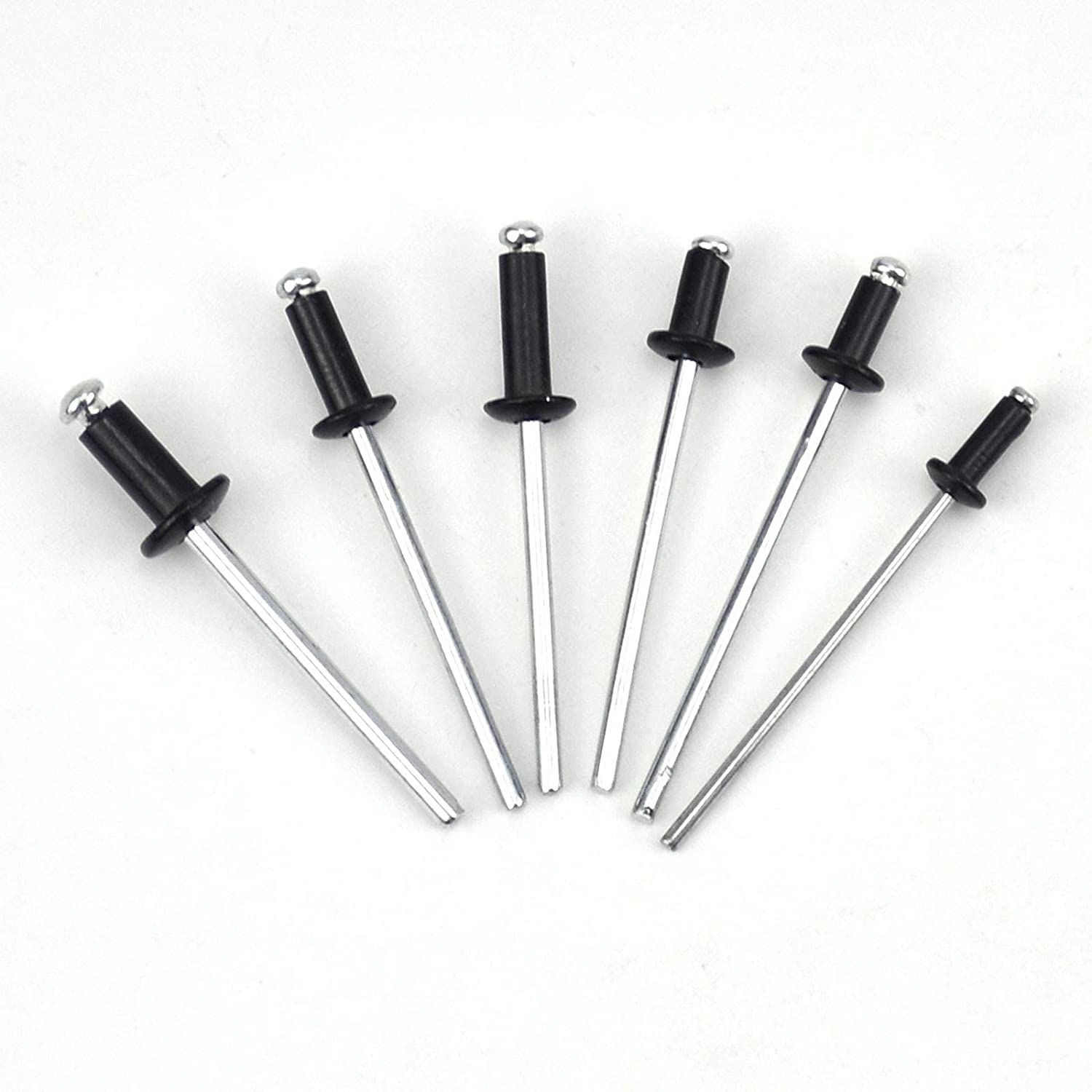 Set de 120 nituri, Aluminiu, Argintiu/Negru - eMAG.ro