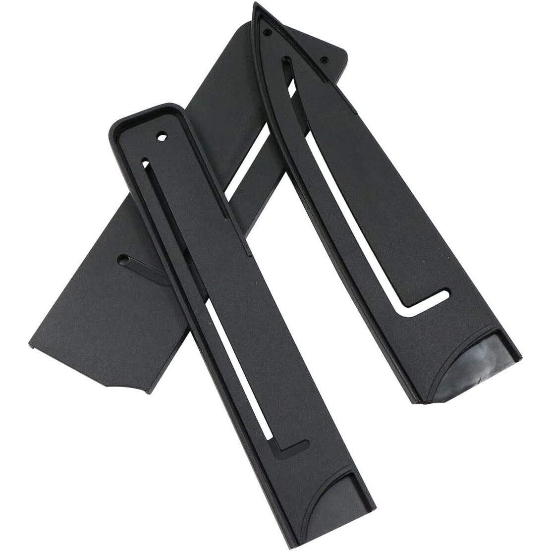 Set 6x teaca protectie cutite, ABS, Diverse marimi, Negru - eMAG.ro