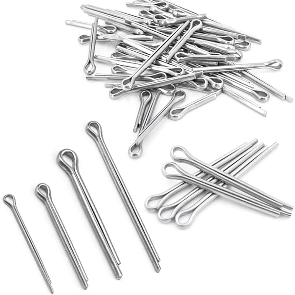 Set 150 stifturi de blocare, Inox, Argintiu - eMAG.ro