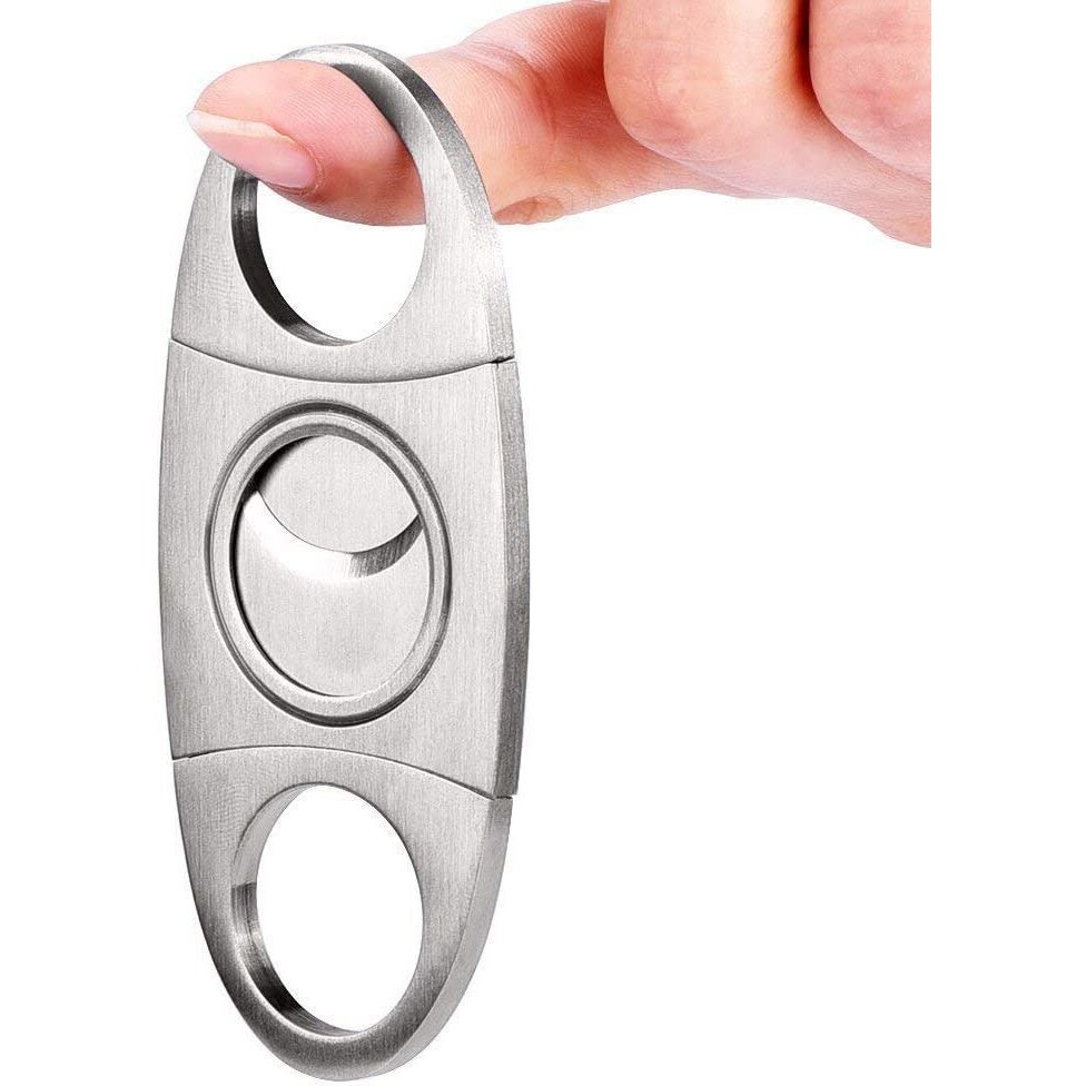 Cutter dublu trabuc, Inox, 40 x 91 mm, Argintiu - eMAG.ro