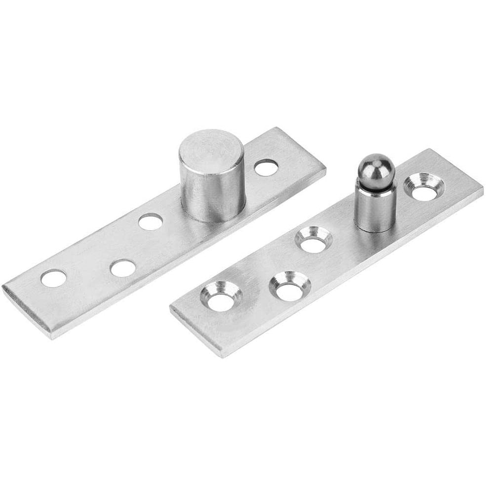 Balamale usi, Inox, Cu rotatie de 360 de grade, 75 x 17 mm, Argintiu ...