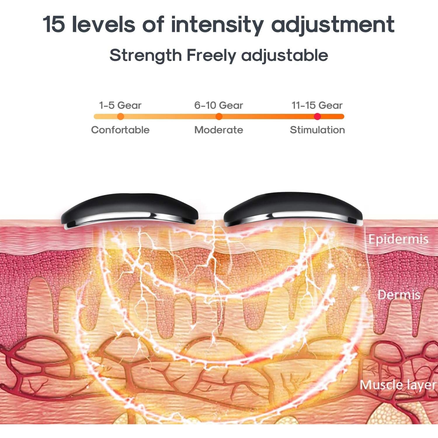 Aparat de masaj pentru gat, Puls electromagnetic, Negru - eMAG.ro