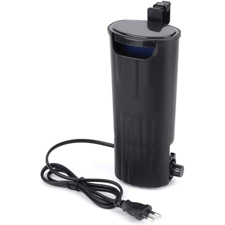 Filtru intern pentru acvariu, Plastic, 21cm, 22V, 5W, Negru - eMAG.ro