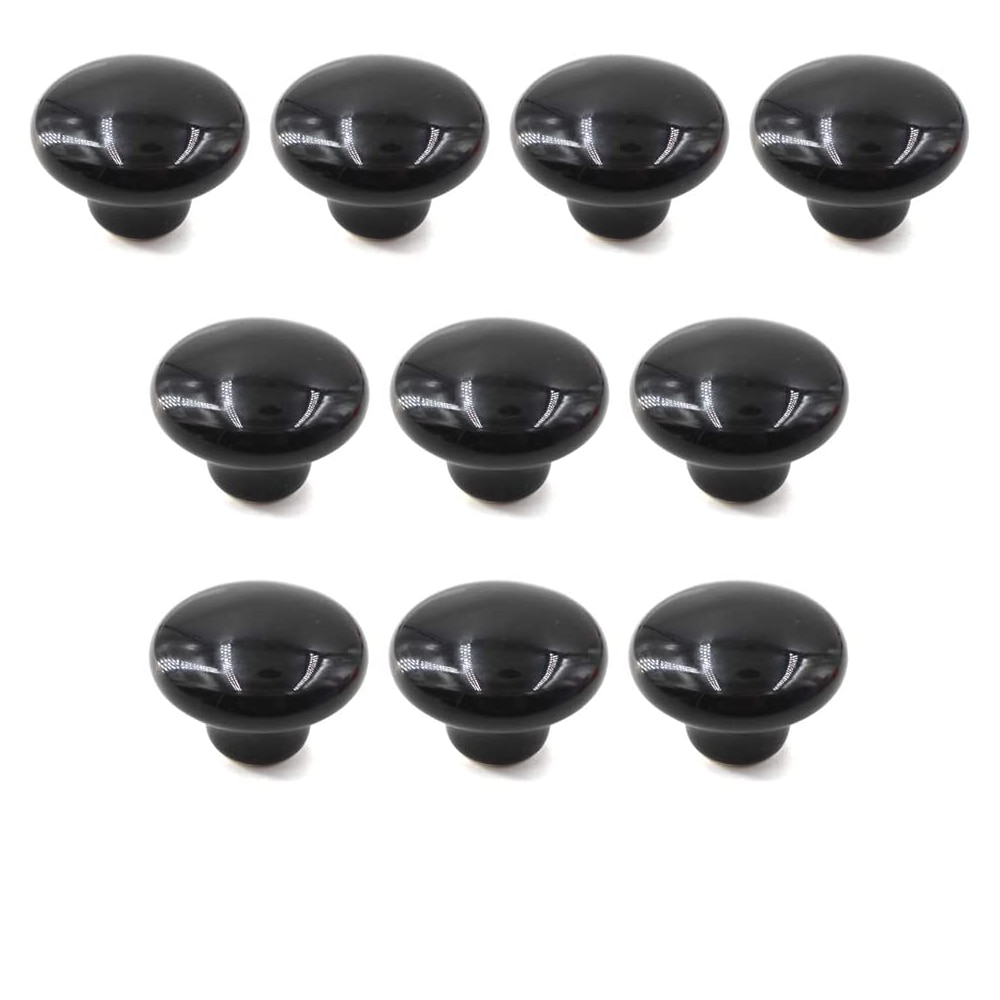 Set 10 manere de usa, Ceramica, Negru - eMAG.ro