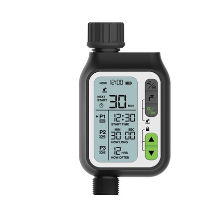 Programator automat irigare, Senzor de ploaie, 3 programe de stropire ...