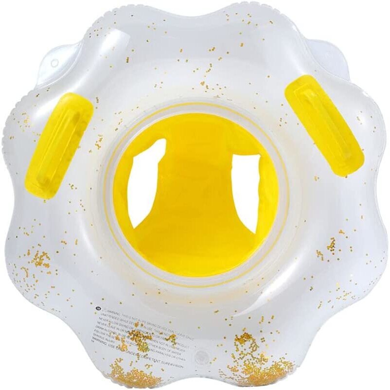 Colac piscina, PVC, 23 cm, Galben/Alb - eMAG.ro