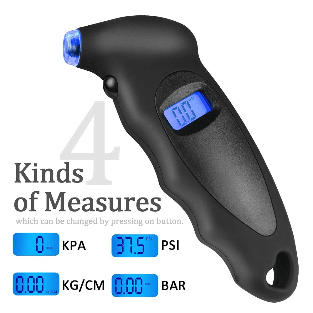 Manometru digital, Negru - eMAG.ro