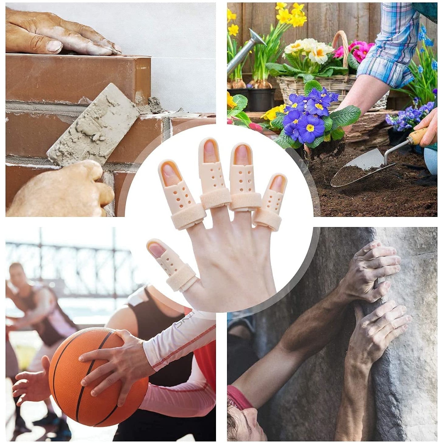 Suport orteza pentru degete, Plastic, 10 buc - eMAG.ro