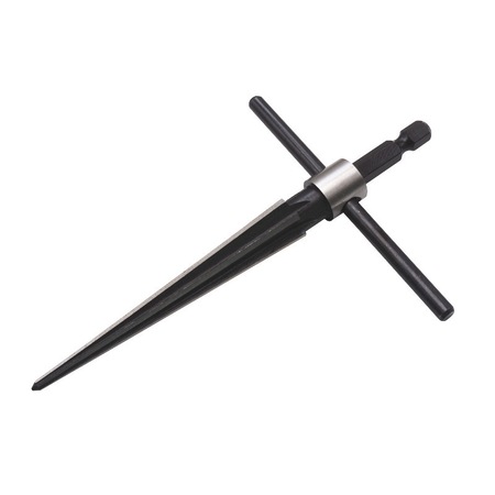 Alezor conic hexagonal, Otel carbon, Negru - eMAG.ro