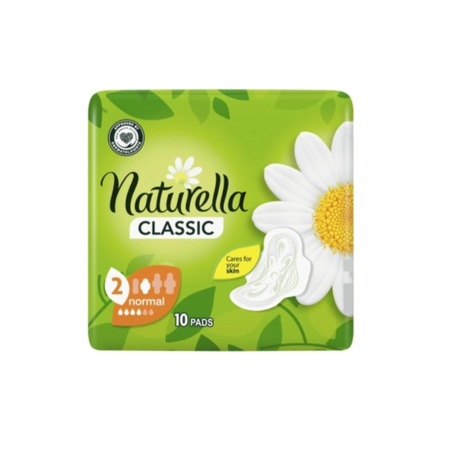 Absorbante Naturella, Classic, Normal, Musetel, 10 buc - eMAG.ro