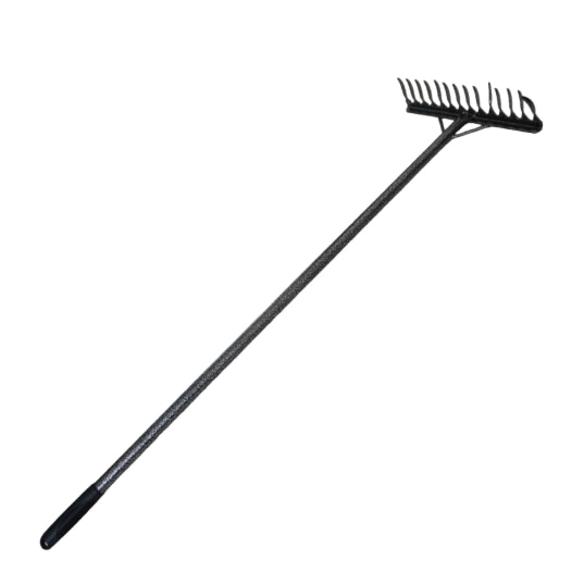 Grebla cu coada metalica, 14 dinti, 120 cm, protectie cauciuc - eMAG.ro