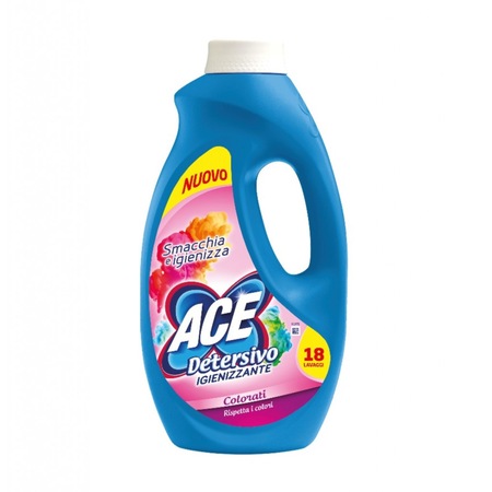 Detergent lichid rufe Ace Color, 990ml, 18 spalari - eMAG.ro