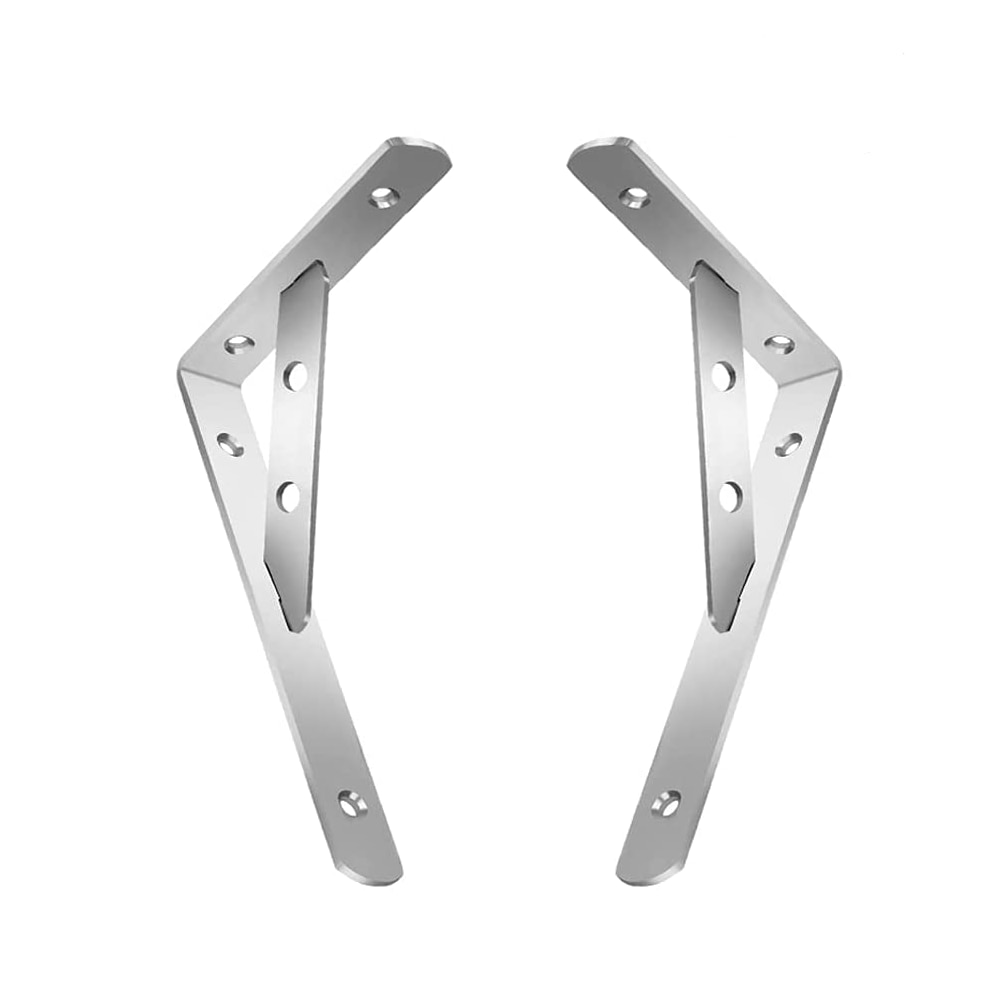 Suport raft, Inox, Argintiu, 2 buc - eMAG.ro