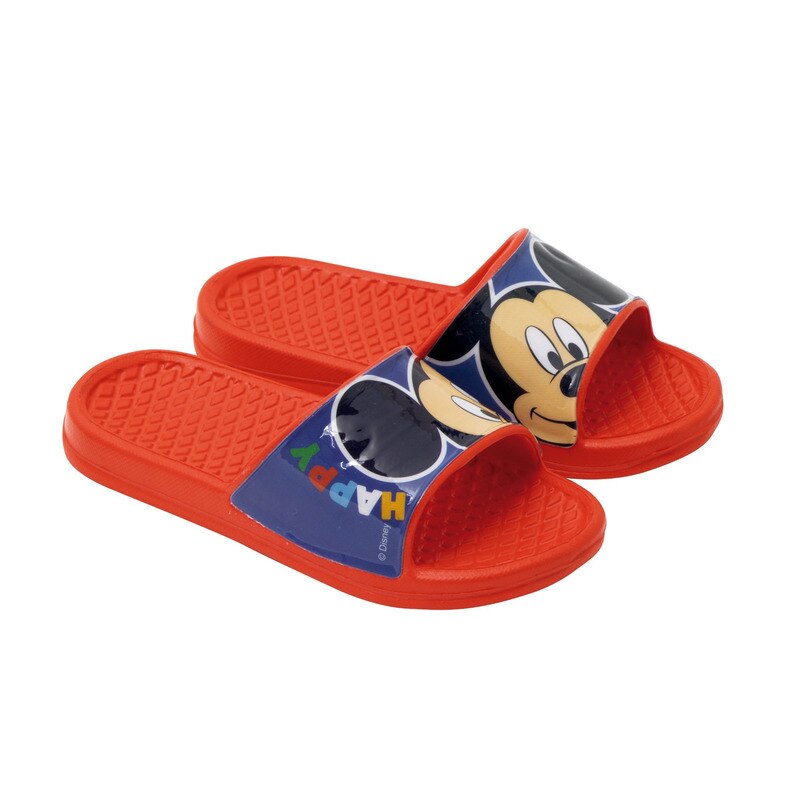 Papuci, PVC, Happy Times Mickey, rosu - eMAG.ro