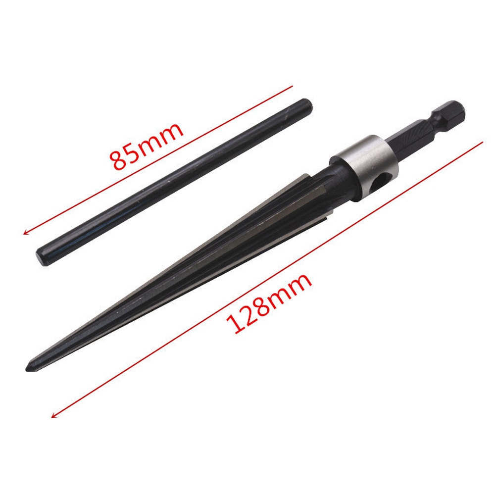 Alezor conic de atelier, Otel, 128 mm, Negru - eMAG.ro