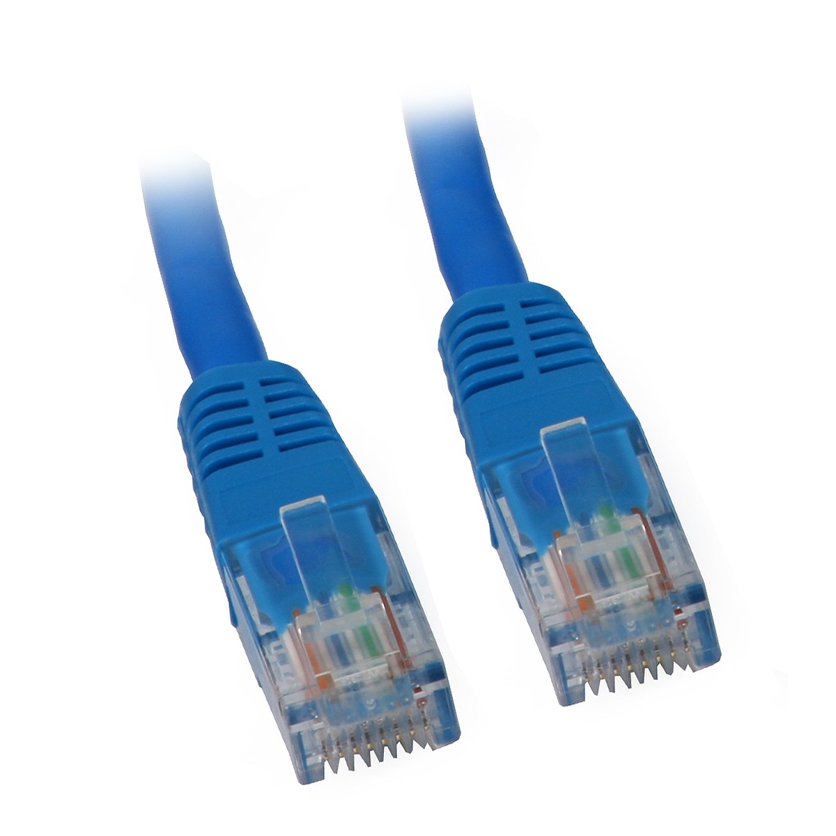 Cablu retea patchcord UTP 0.5m, albastru - eMAG.ro