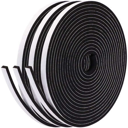 Sigiliu izolant, Spuma/Cauciuc, 10 mm, Negru - eMAG.ro